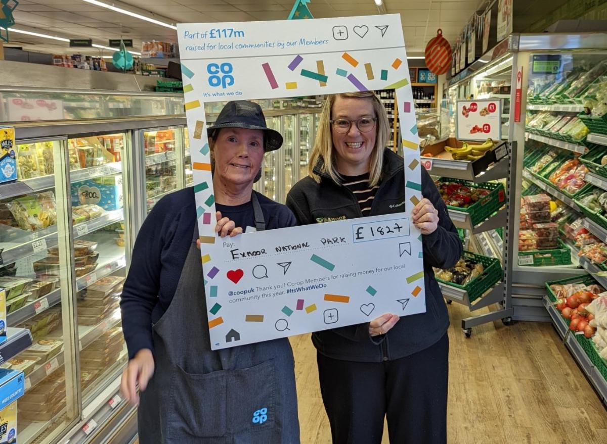 Co-op Shoppers Support Young Rangers | Exmoor